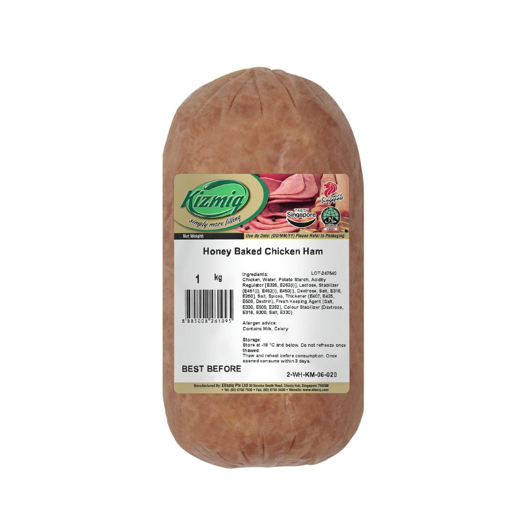 Kizmiq Honey Baked Chicken Ham 1kg Frozen (Halal) – OTS International
